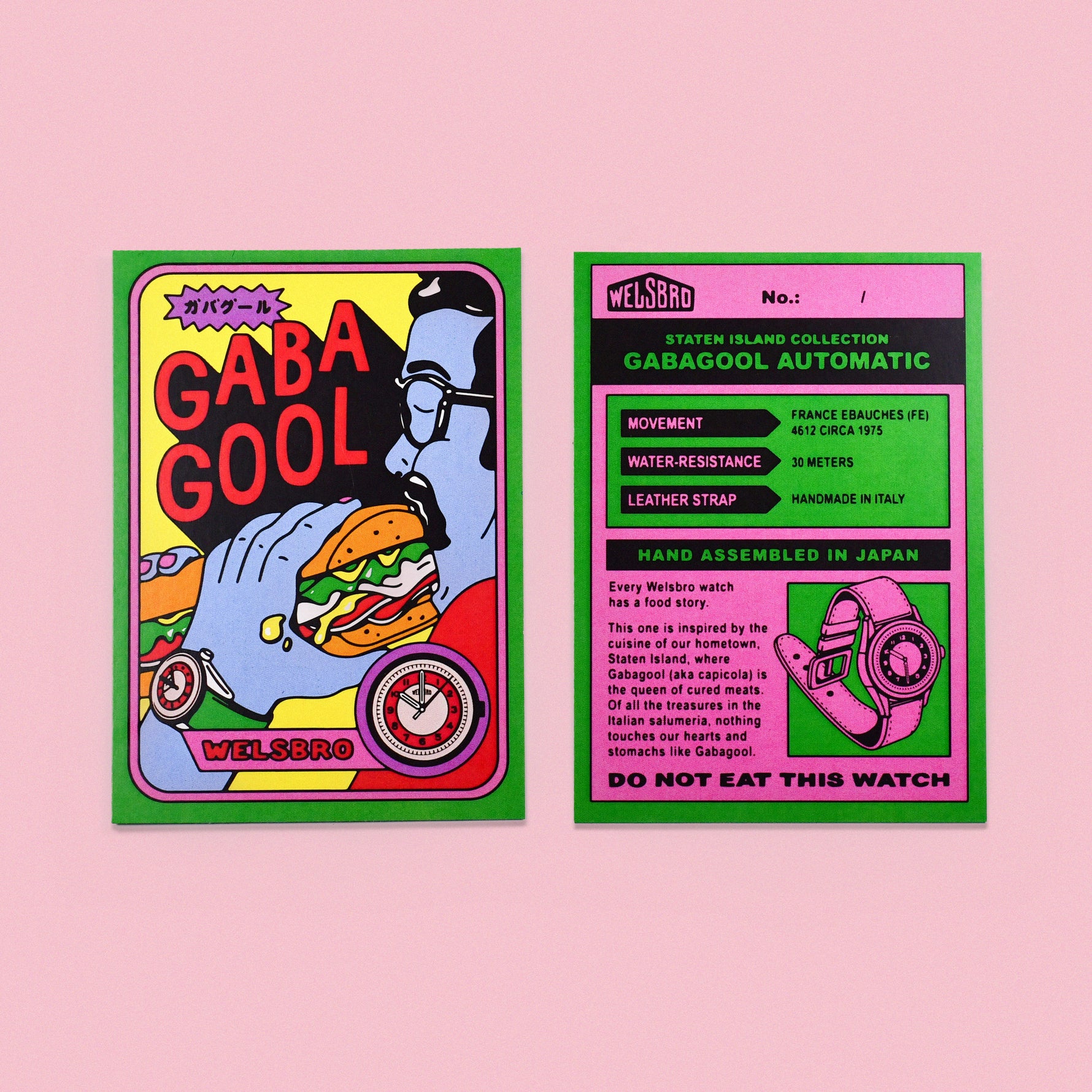 Welsbro Gabagool Automatic Watch